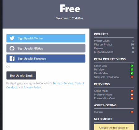 CodePenアカウントの作成方法【HTML、CSS、JS】 | どぎブロ